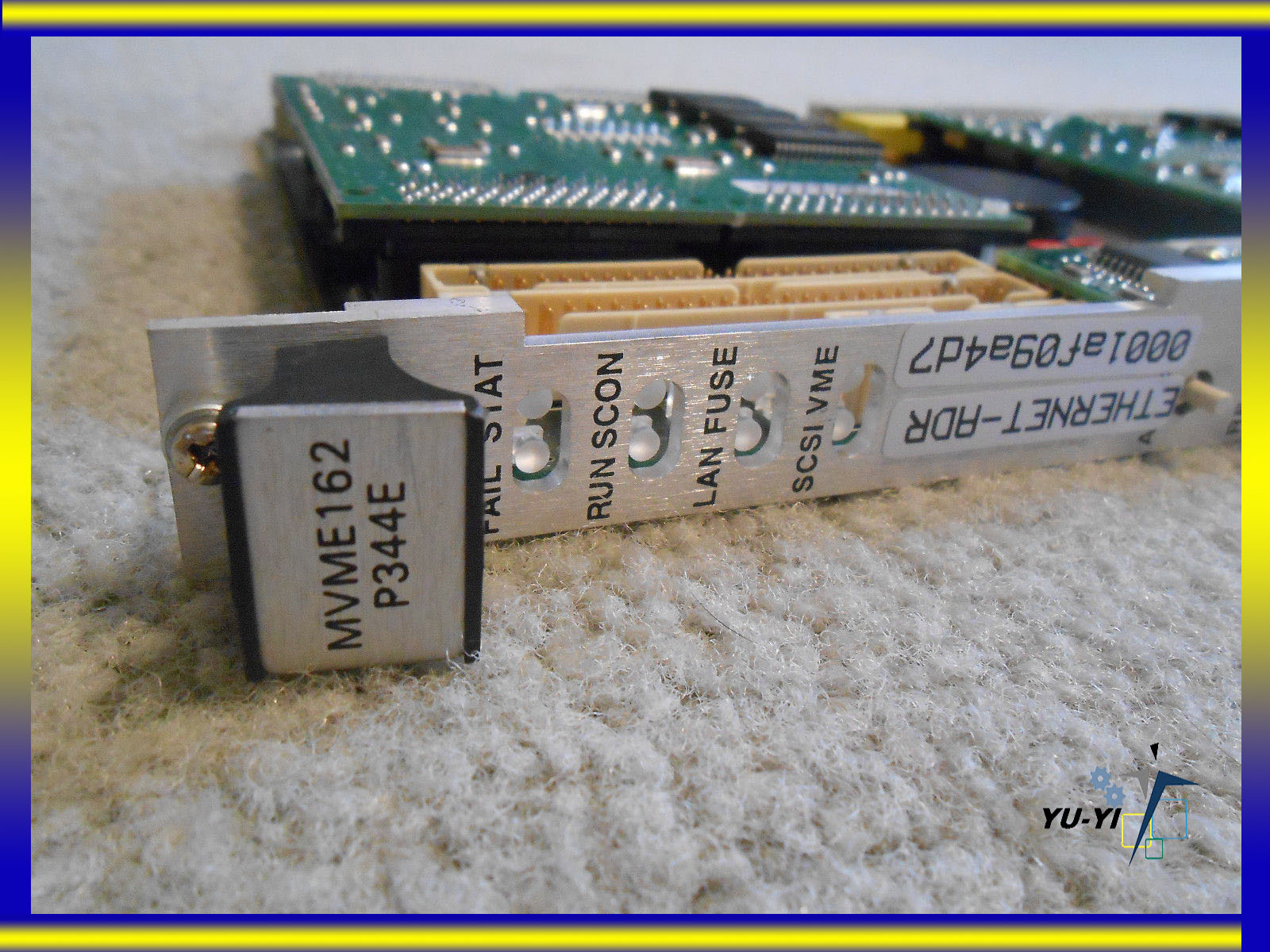 MOTOROLA MVME162P-344E MC68040 CPU, 32MHZ, 16MB SDRAM MEMORY, 512KB - PLC DCS SERVO Control ...